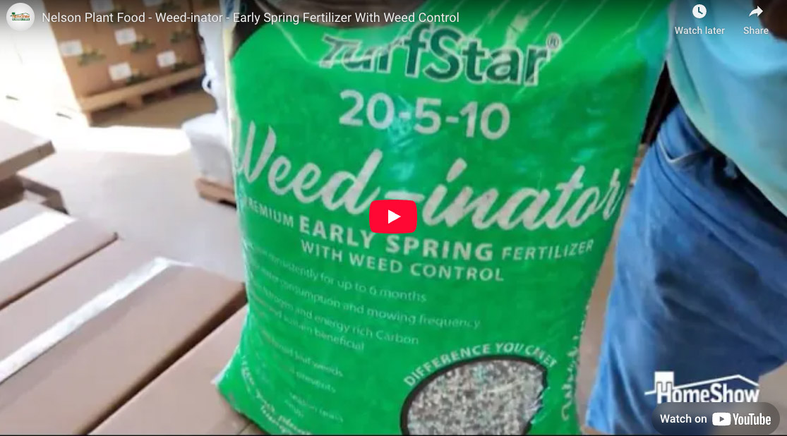 Weed-Inator, Early Spring Fertilizer With Weed Control | HomeShow ...